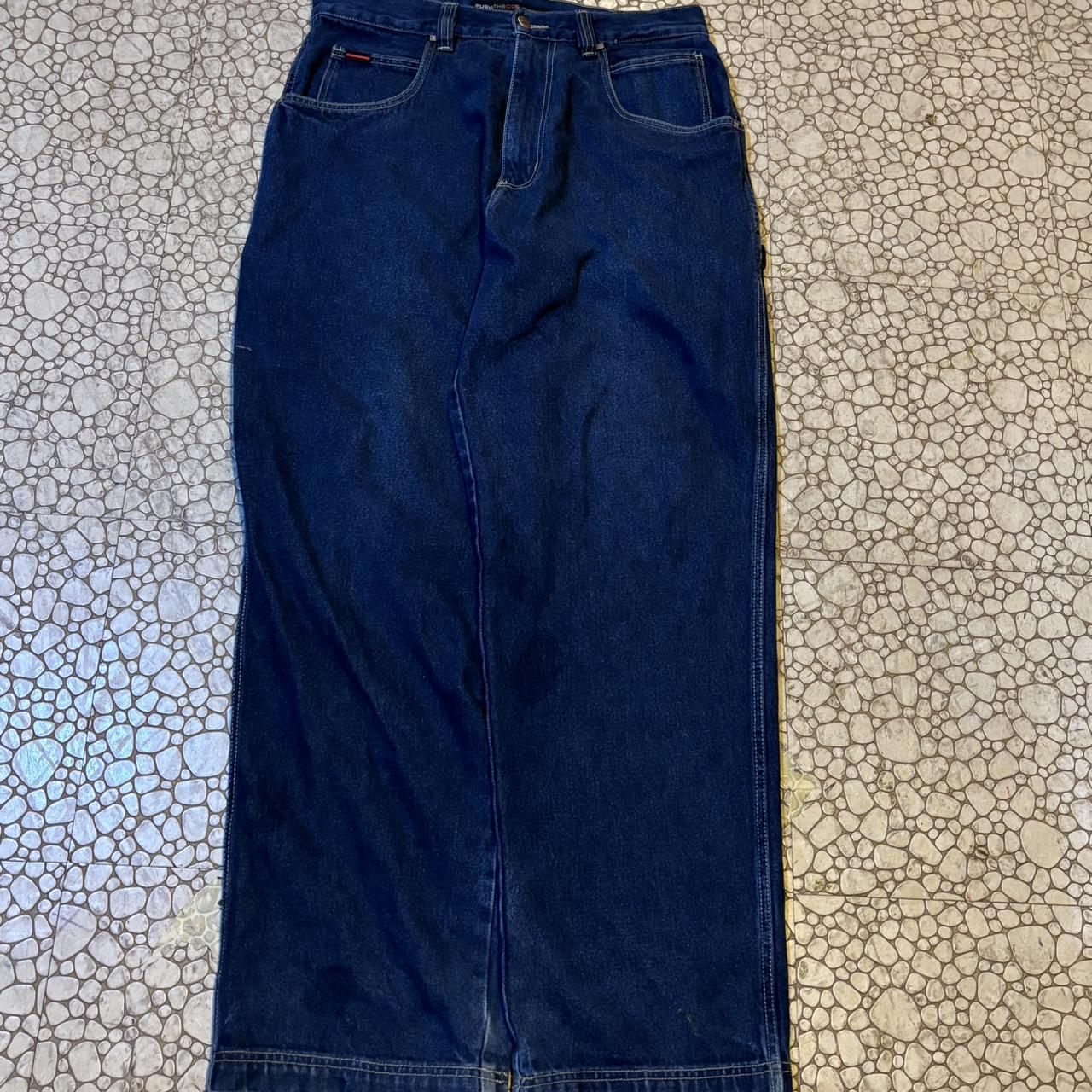 90s Baggy Fubu Jeans - Depop