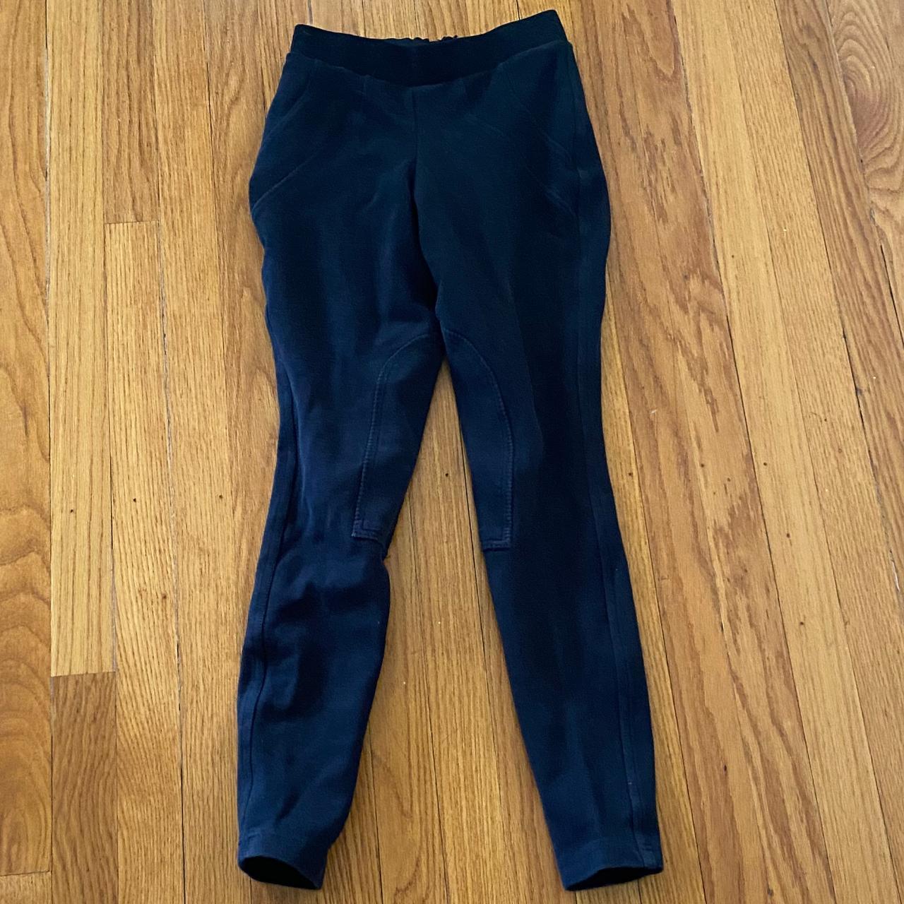 Black Tuff Rider Riding Pants/Breeches Brand: Tuff... - Depop
