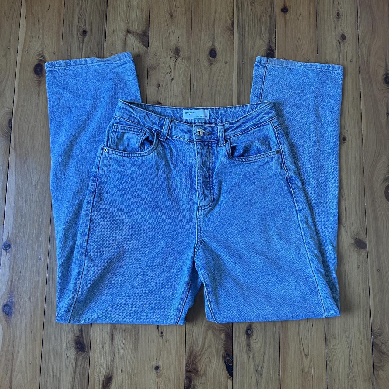 Straight leg blue Supre jeans Great Condition... | Depop