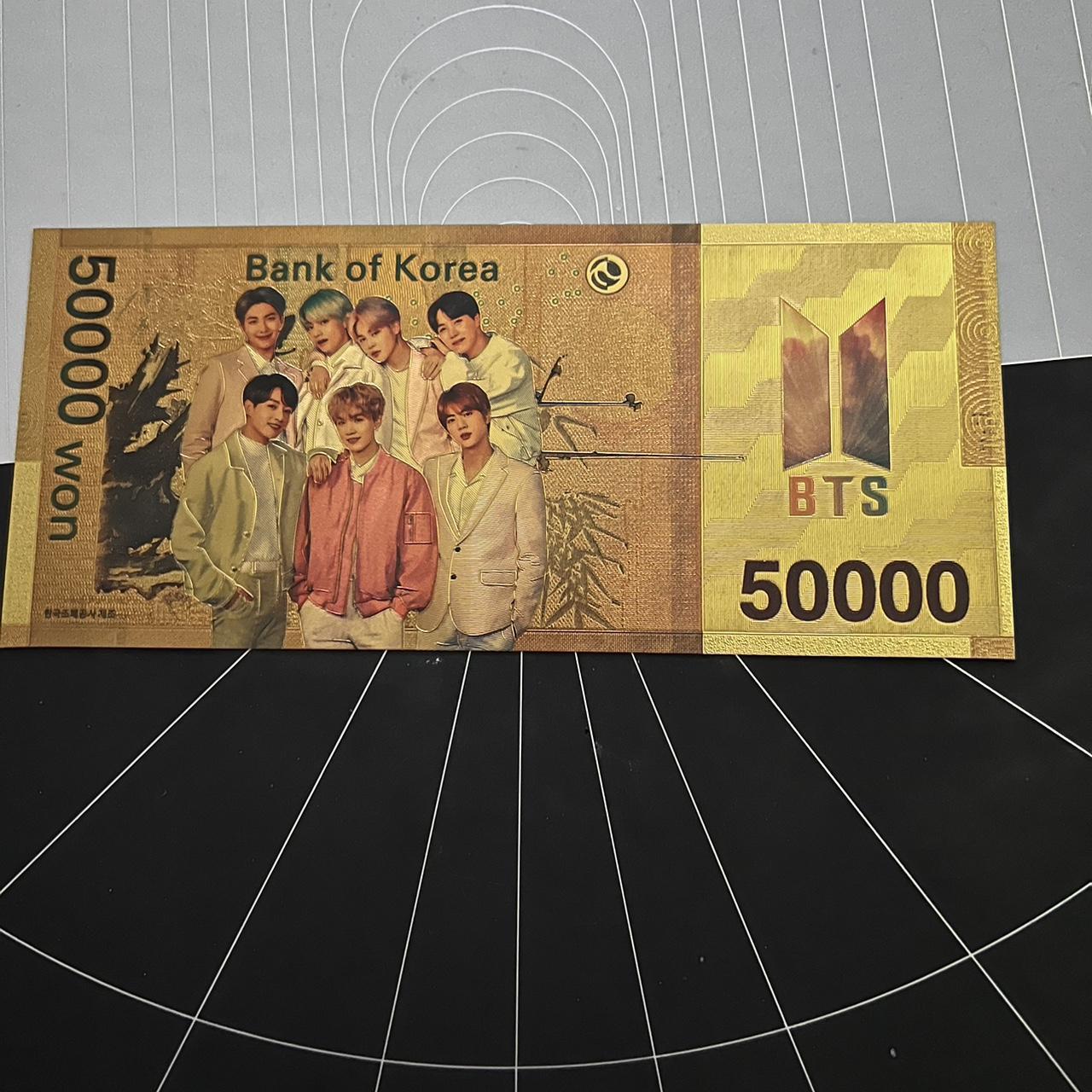 BTS collectible RM bank note.#bts #rm - Depop