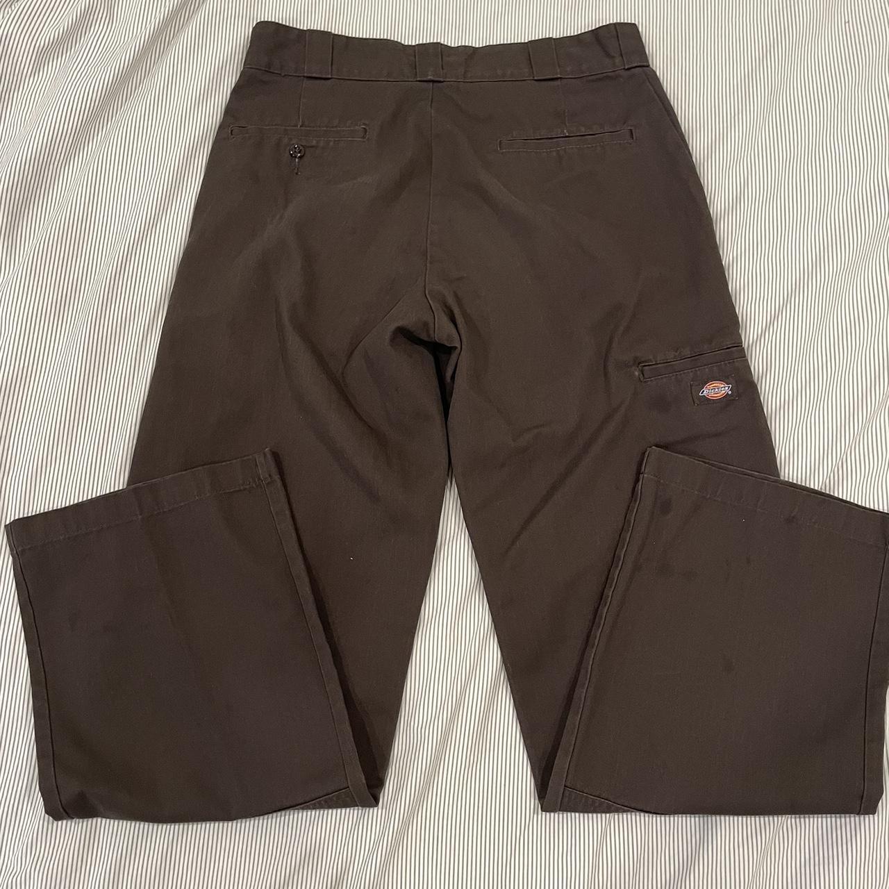 men’s loose fit dickies double knee size... - Depop