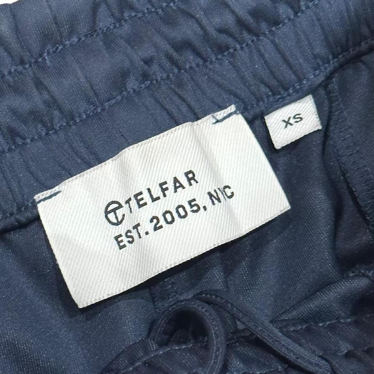 navy telfar track pants no flaws i love these... - Depop