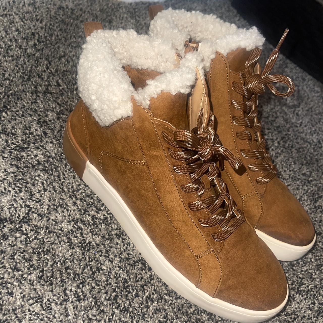 Time and Tru Women's Brown Trainers | Depop