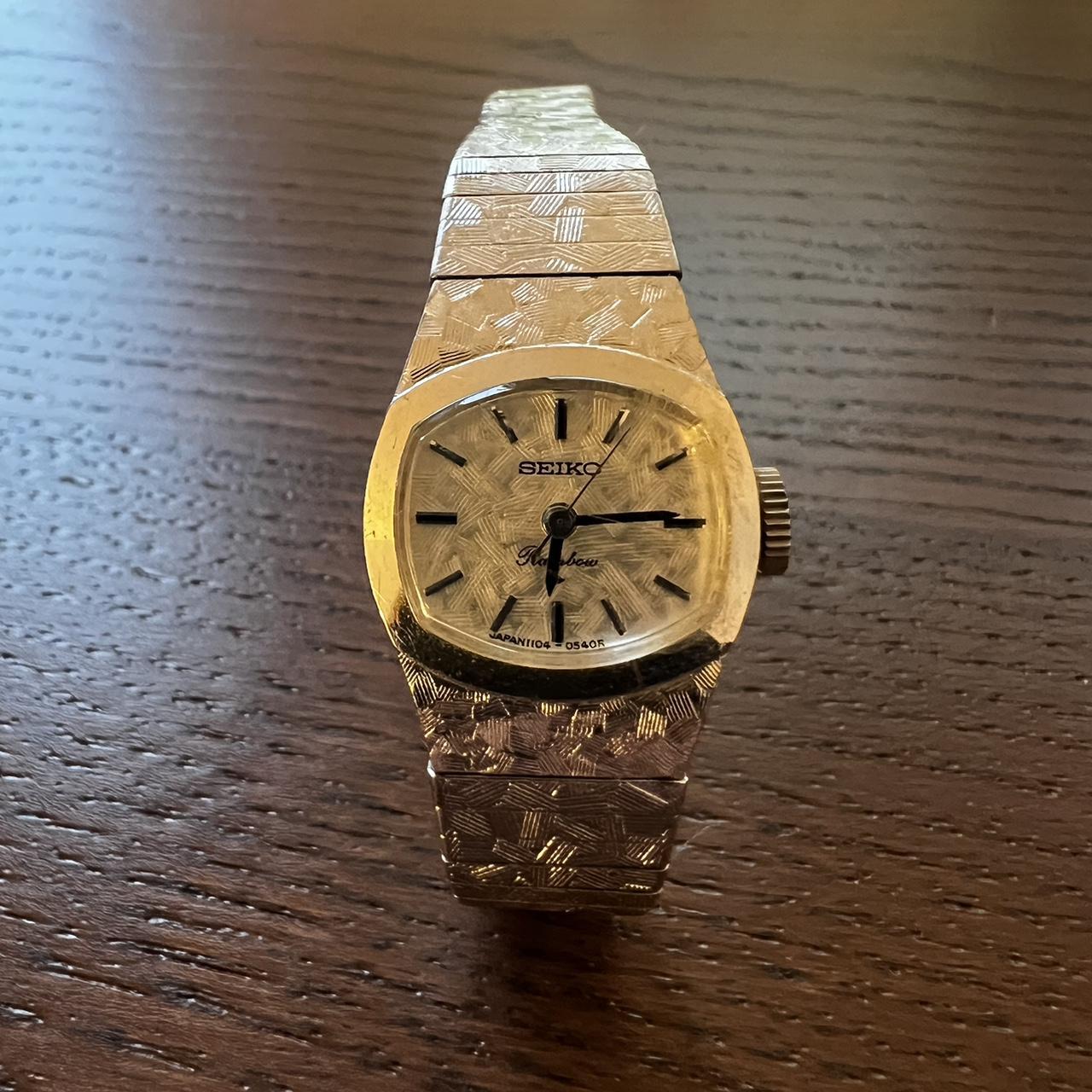 1976 Vintage Ladies Seiko Rainbow Watch 13mm Selux... - Depop