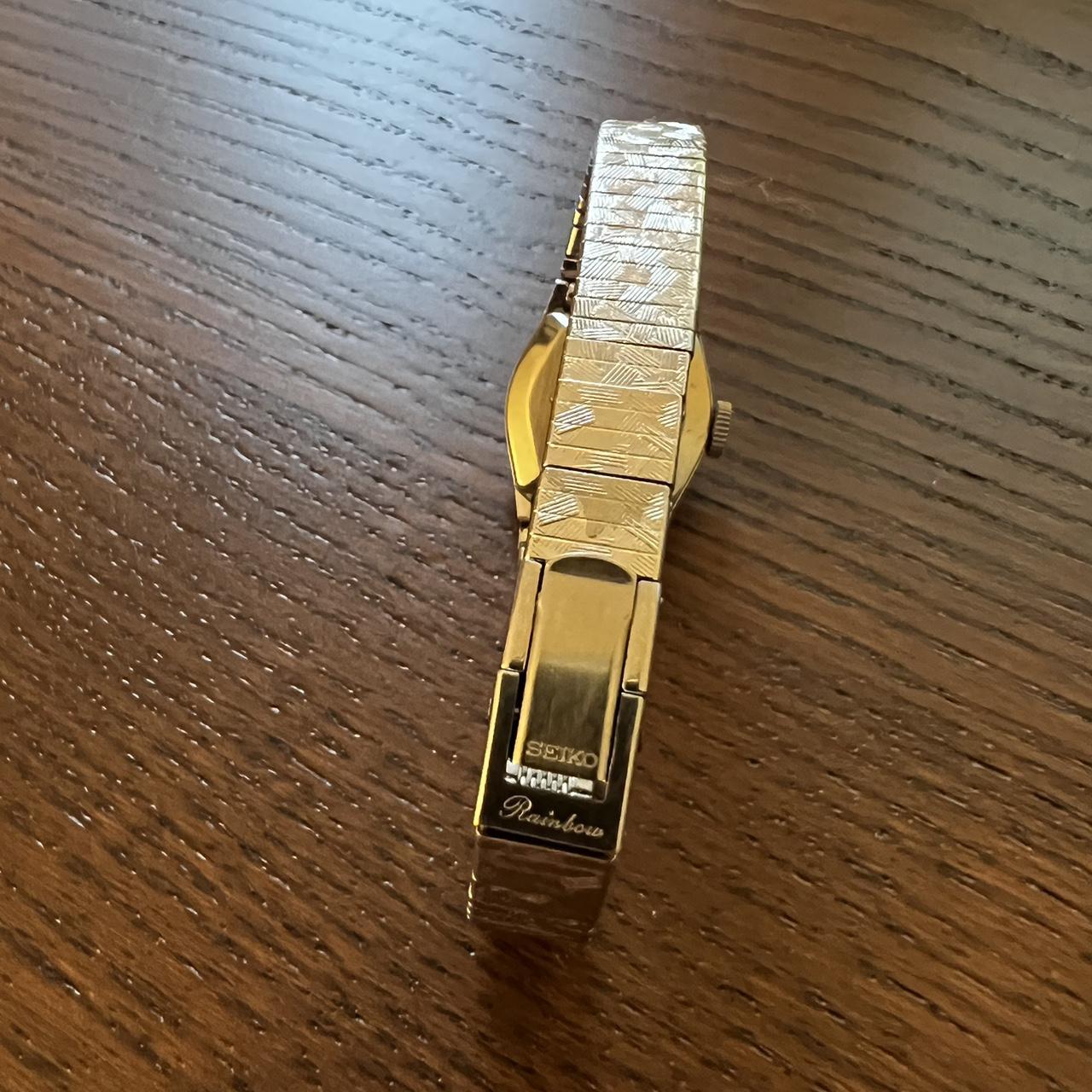 1976 Vintage Ladies Seiko Rainbow Watch 13mm Selux... - Depop