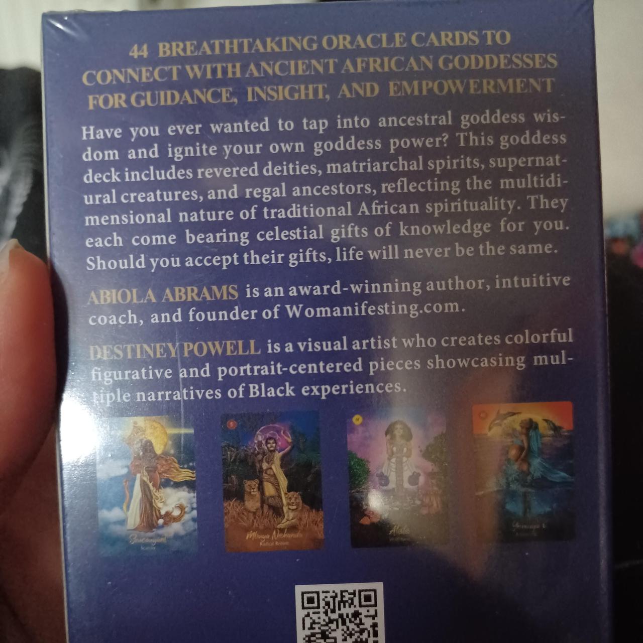 African Goddess Rising Oracle Cards... - Depop