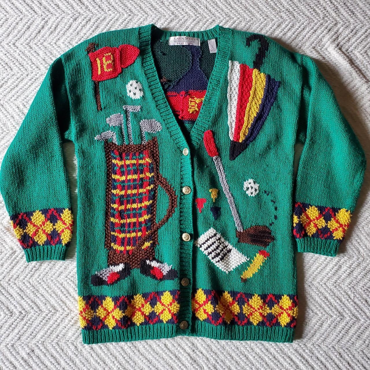 American Vintage Women's multi Cardigan | Depop