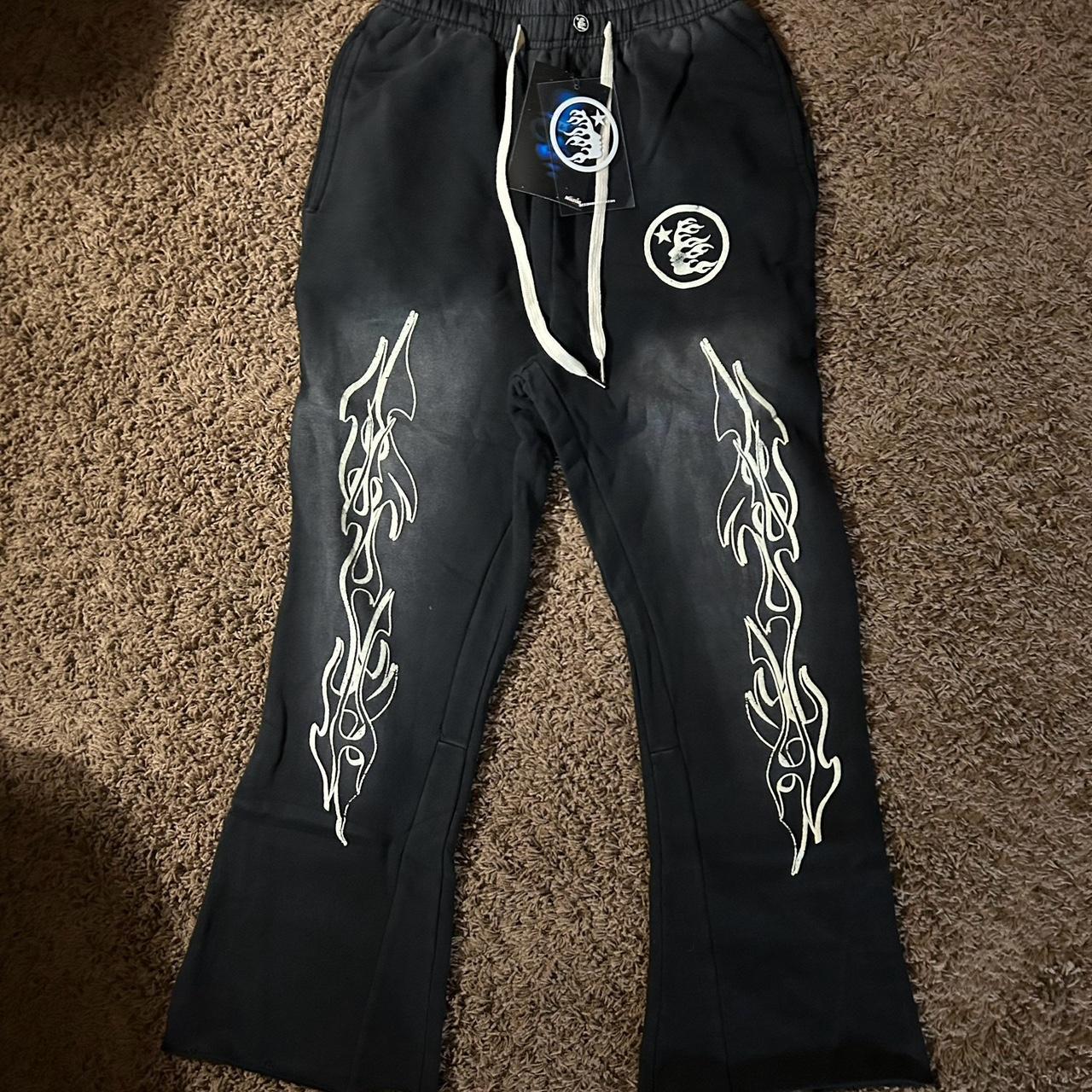 Black Hellstar Sweats -Shipping within 24... - Depop