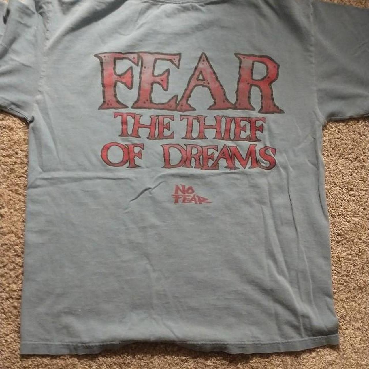 Vintage No Fear 90s skateboard clothing brand -some... - Depop