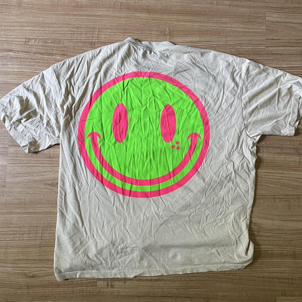 Dropdead Have A Nice Day tee with OG smiley on back... - Depop