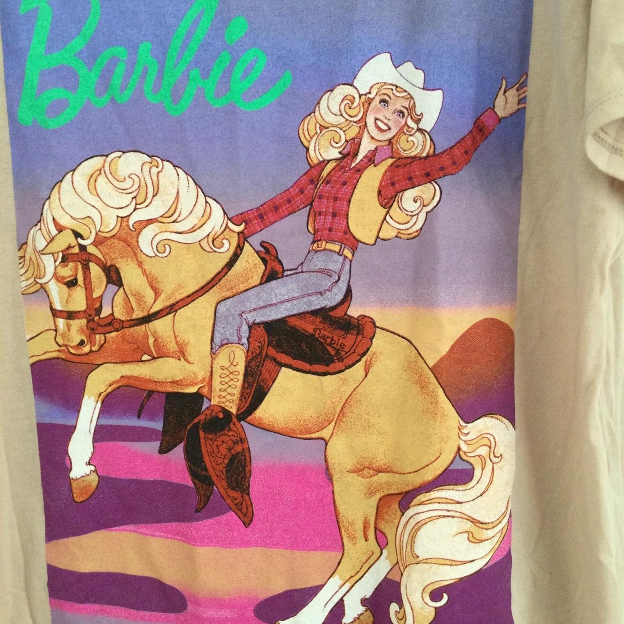 BARBIE WESTERN RODEO HORSEBACK RIDING BARBIE TAN... - Depop