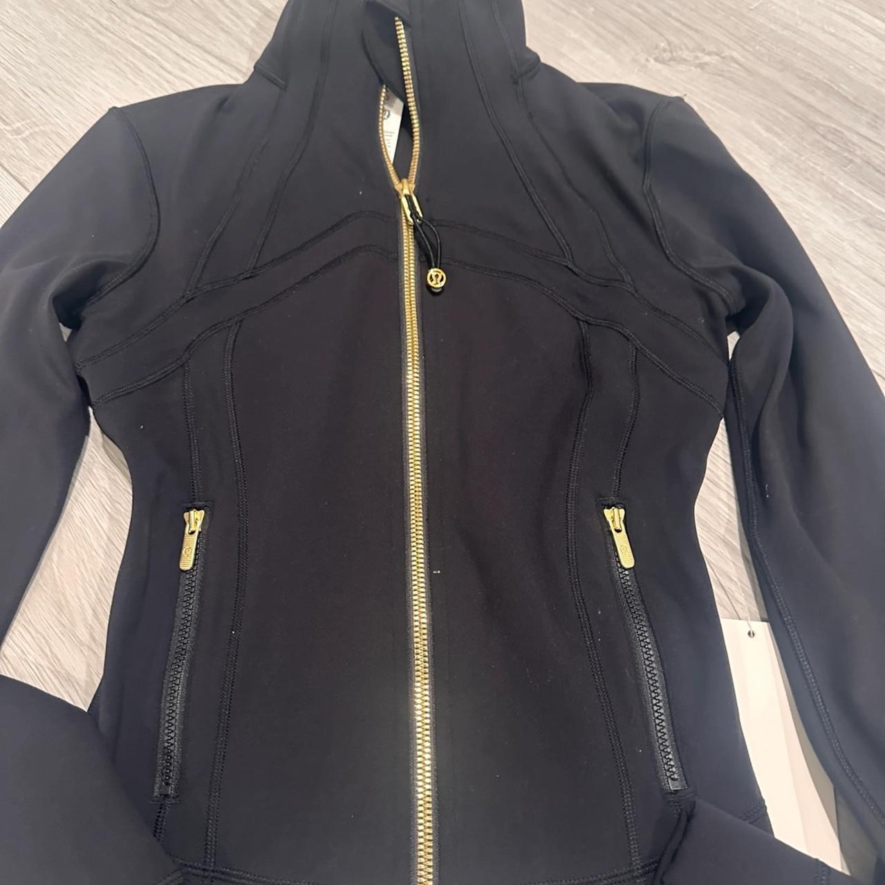 Lululemon define gold zip jacket #lululemon #lulu... | Depop