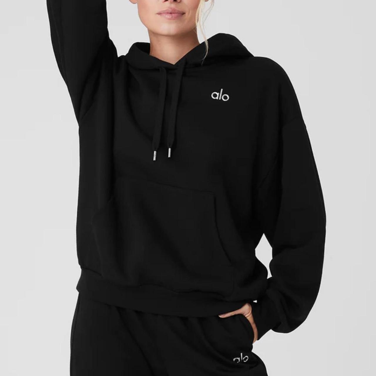 Alo Yoga Accolade Hoodie in Cherry Cola (Not the... - Depop