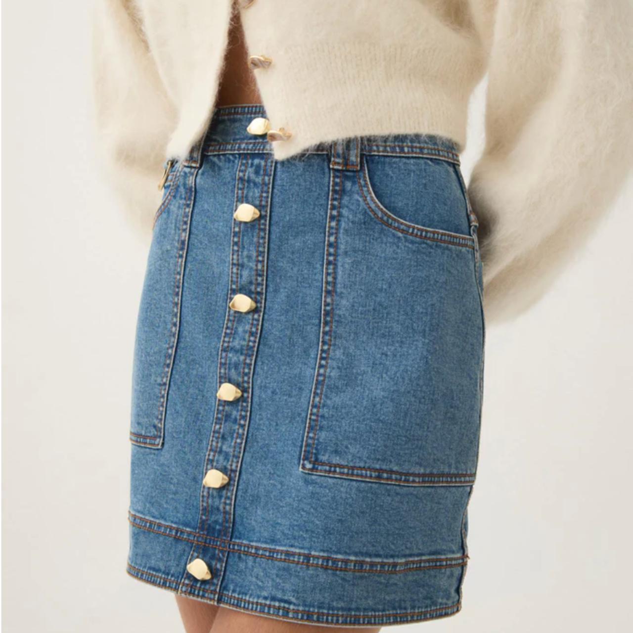 AJE Denim Skirt, absolutely love this item just... - Depop