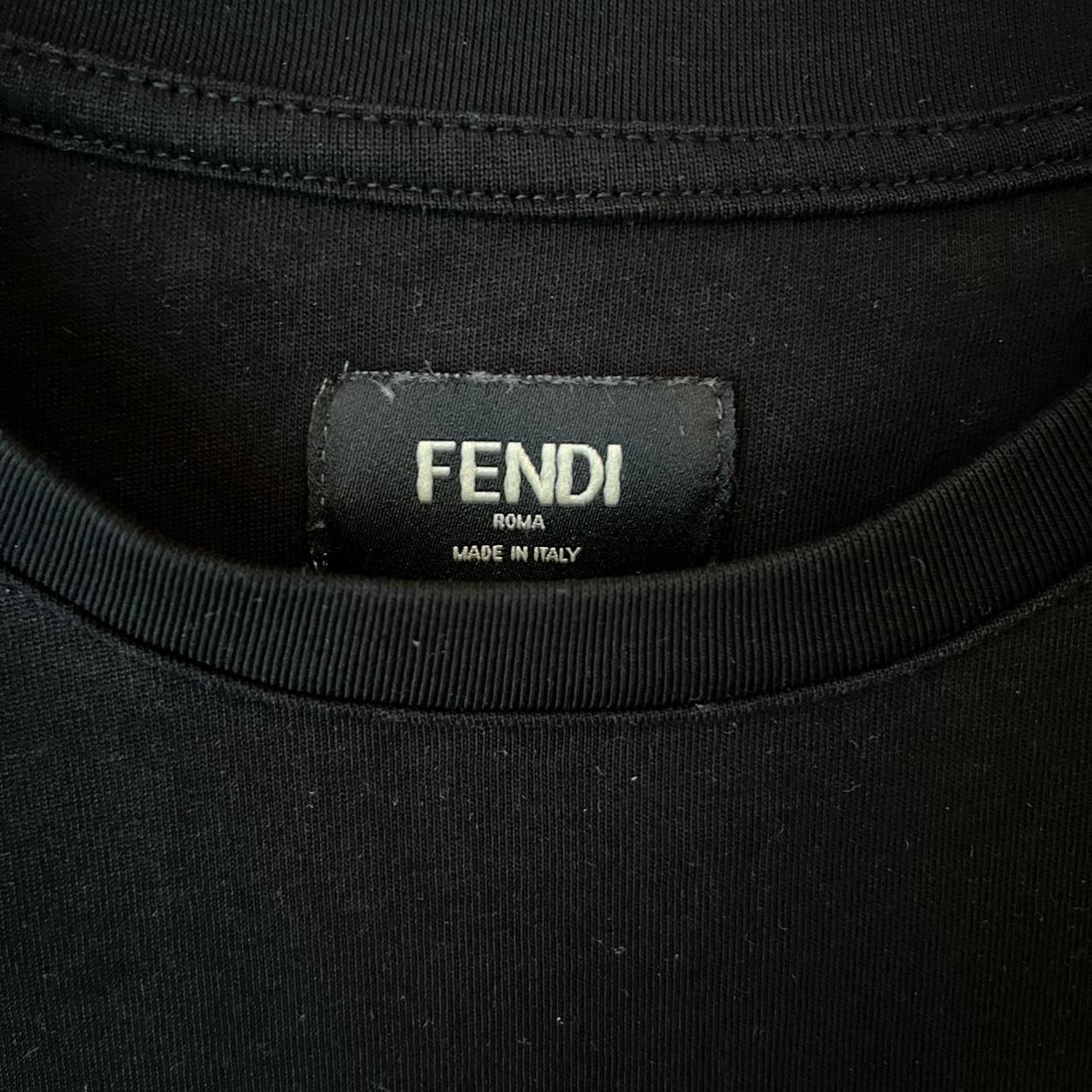 Fendi eyes tee Worn once or twice just too small... - Depop