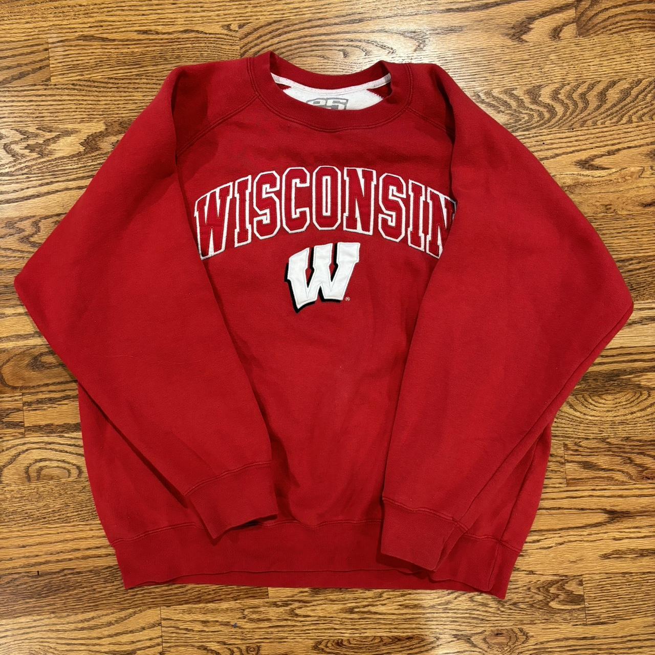 Wisconsin crewneck - Depop