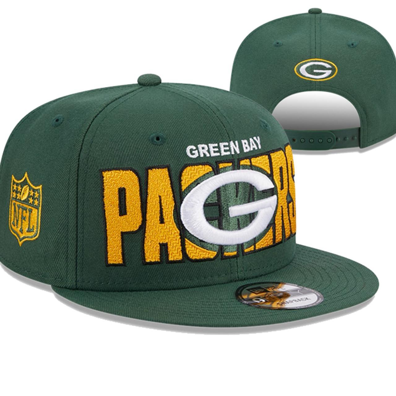 Green Bay Packers Baseball Hat Material: Cotton &... - Depop