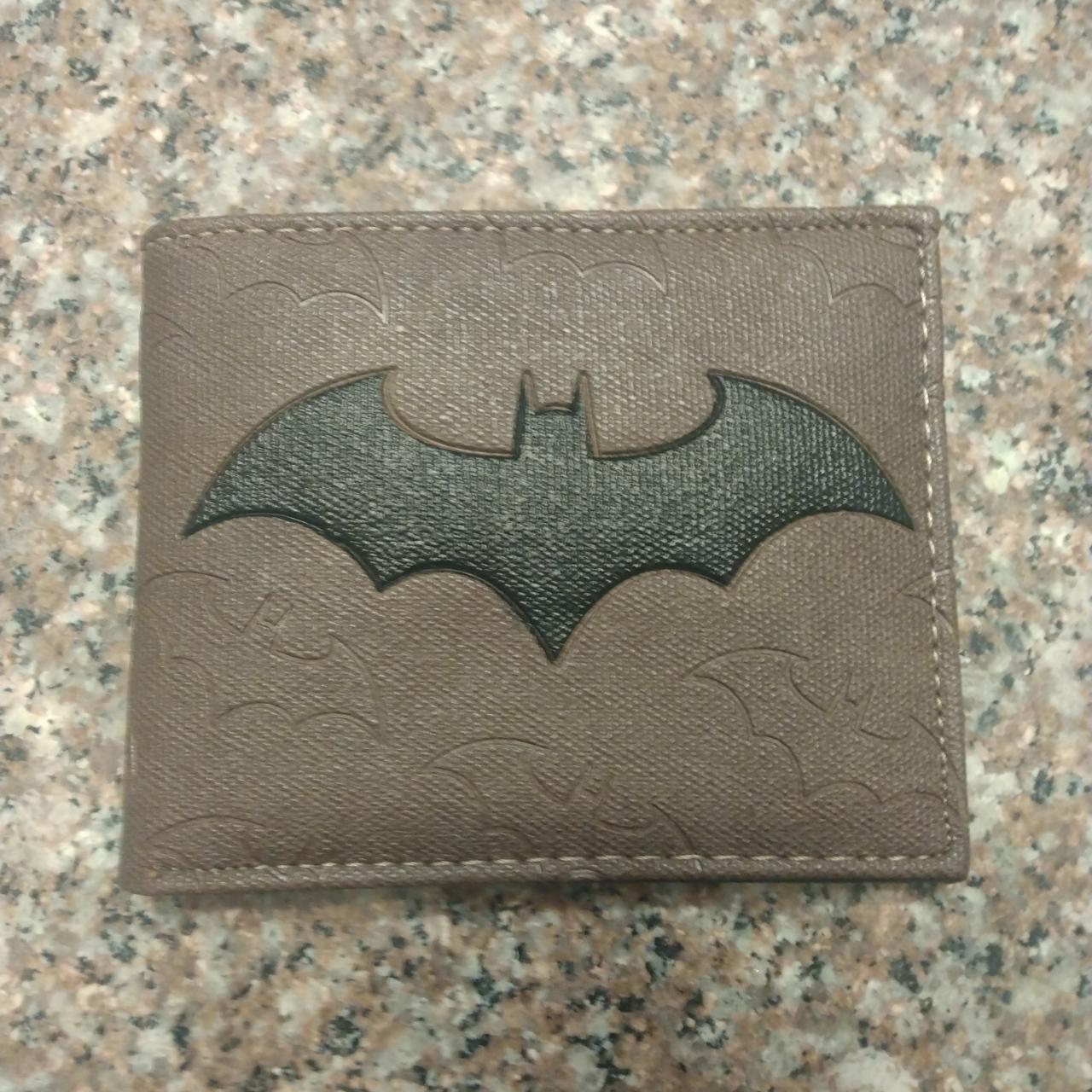 Batman Wallet Main Material Faux Leather Lining... - Depop