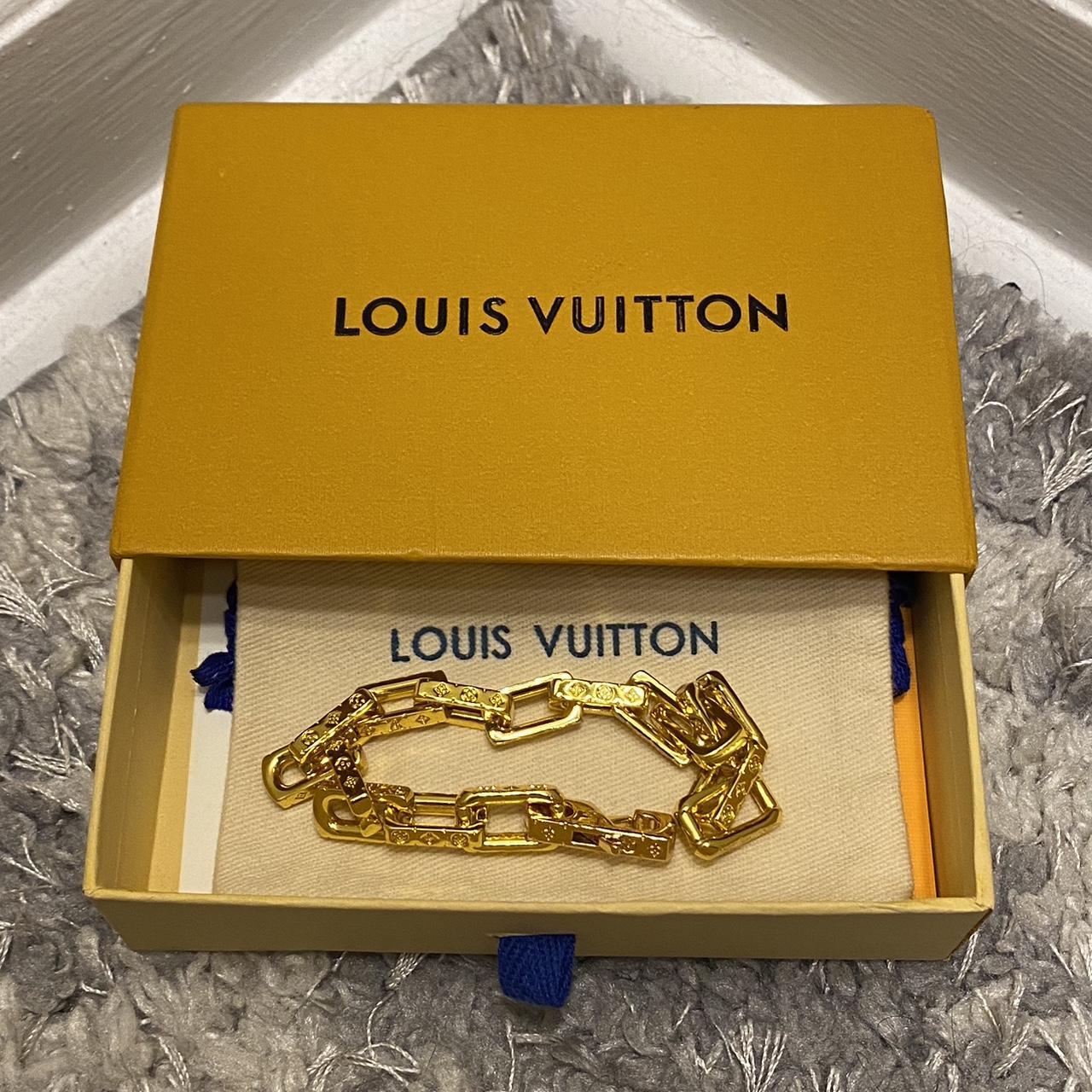 Louis Vuitton Mens Gold Jewellery Depop