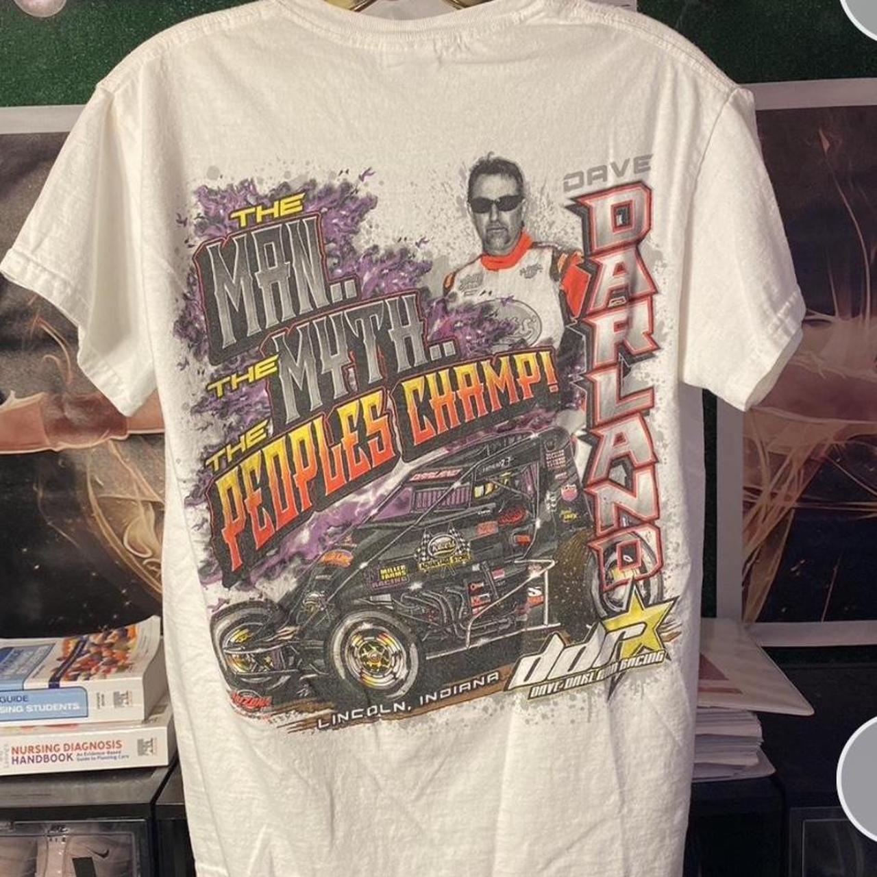 2014 Dave Darland Racing Graphic Tee Size S Look at... - Depop