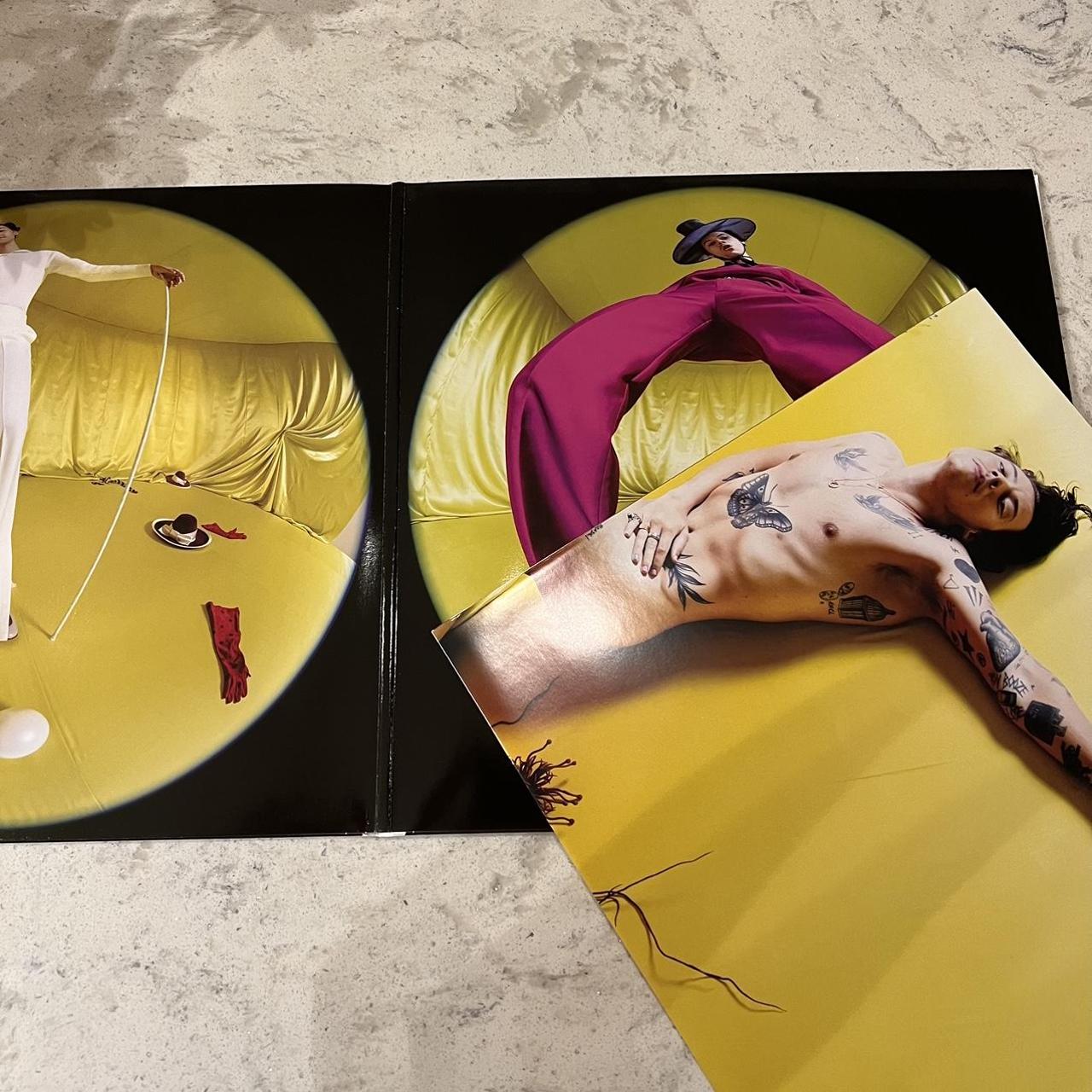 Harry Styles Fine Line Vinyl Black and White Tie Dye... - Depop