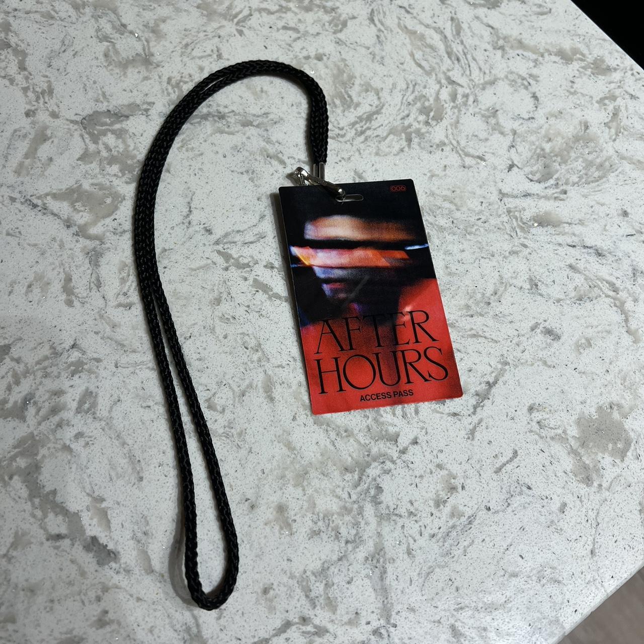 The Weeknd AfterHours Tour 2020 Vip Laminate and... - Depop