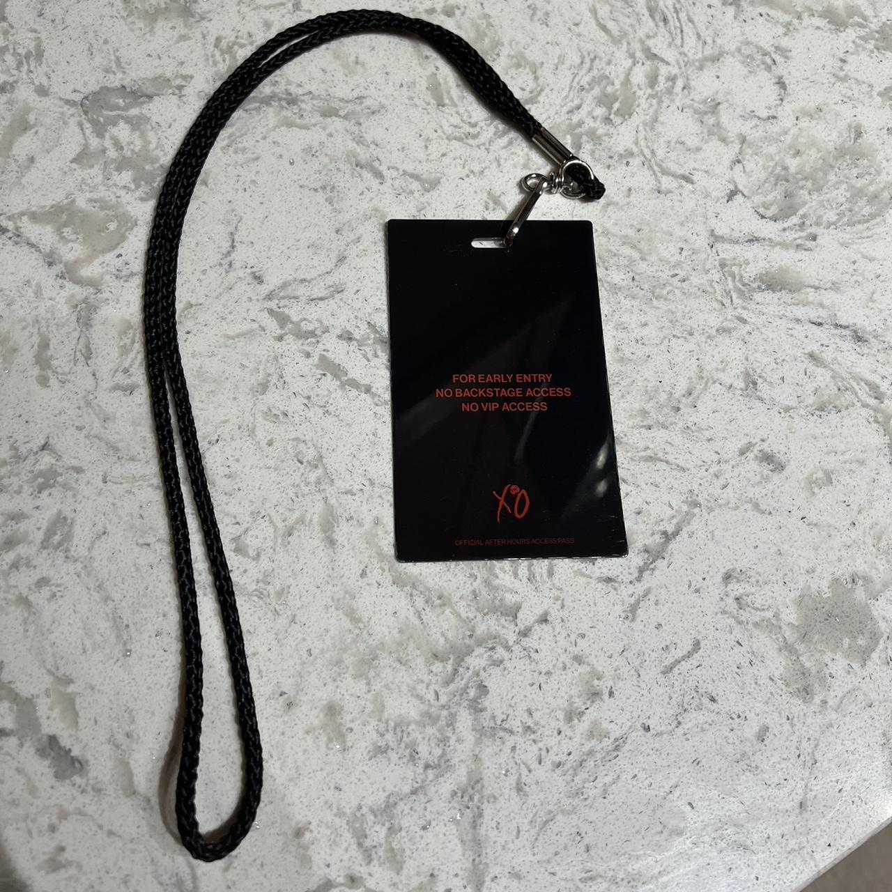 The Weeknd AfterHours Tour 2020 Vip Laminate and... - Depop