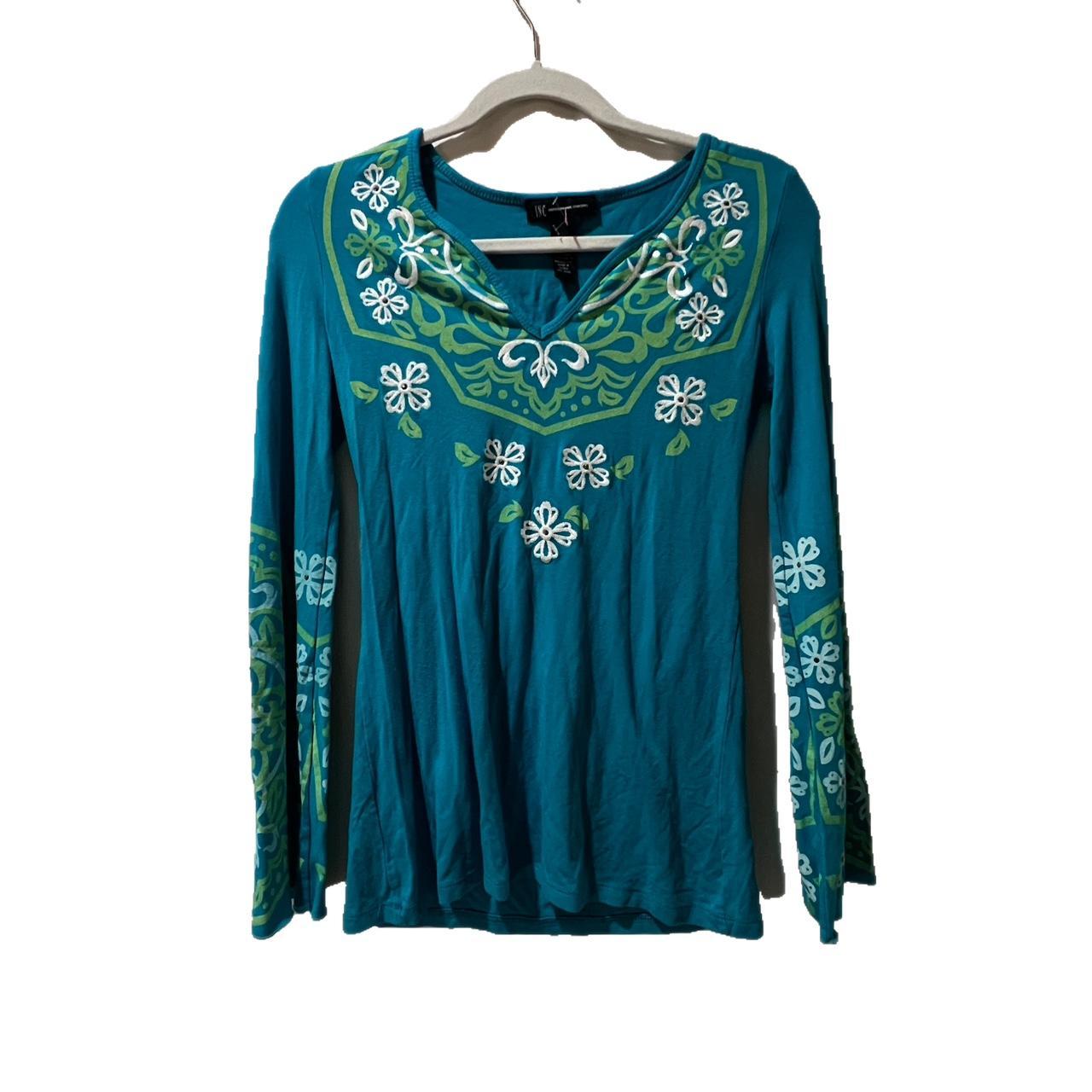 Vintage y2k INC Bohemian Top All orders ship 1-3... - Depop