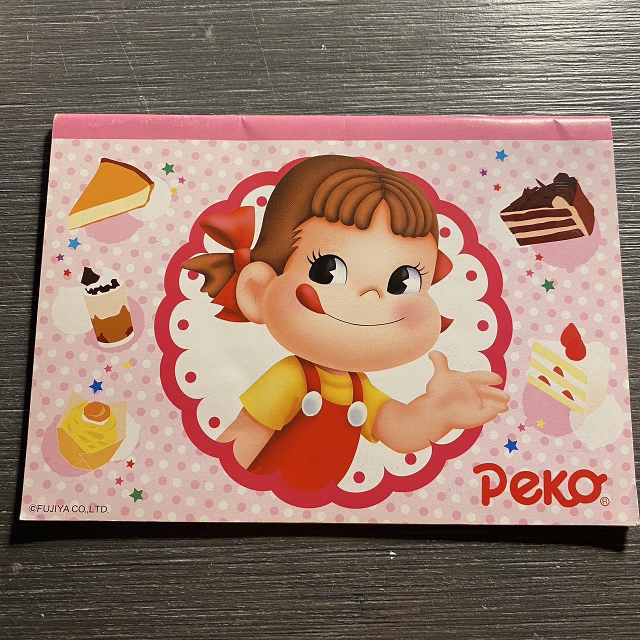 Peko-chan memo pad cute little booklet for... - Depop