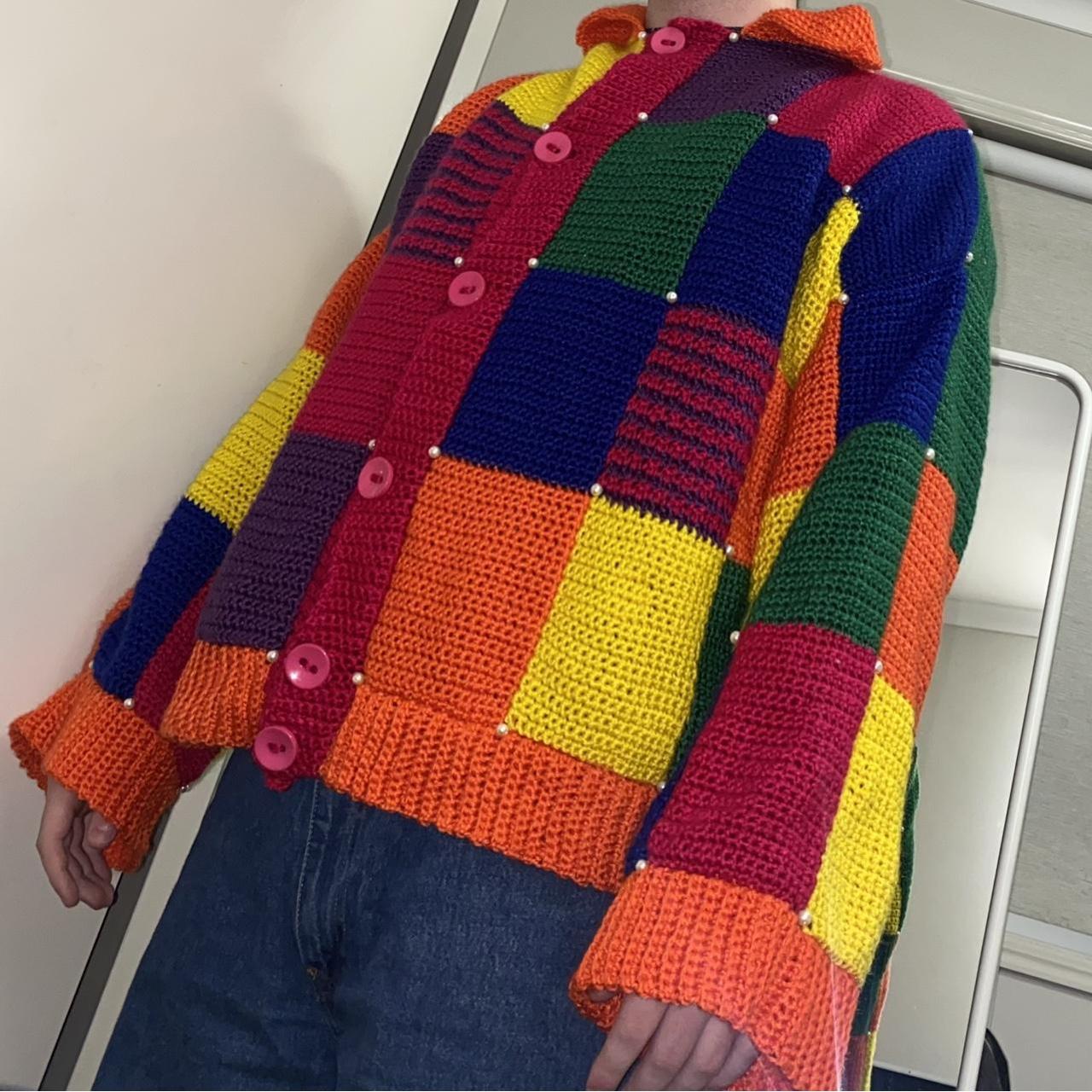 Handmade JW ANDERSON inspired cardigan (worn by... - Depop