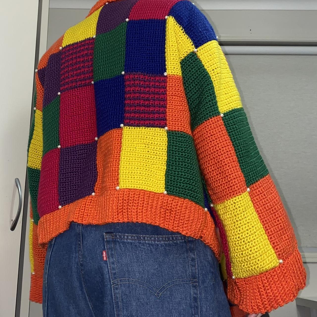 Handmade JW ANDERSON inspired cardigan (worn by... - Depop