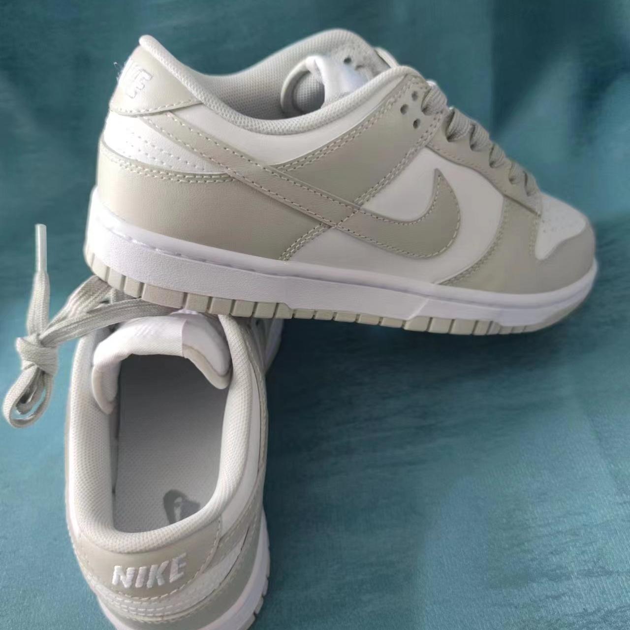 Women's Nike Dunk Low Grey Fog New , Never worn ,... - Depop