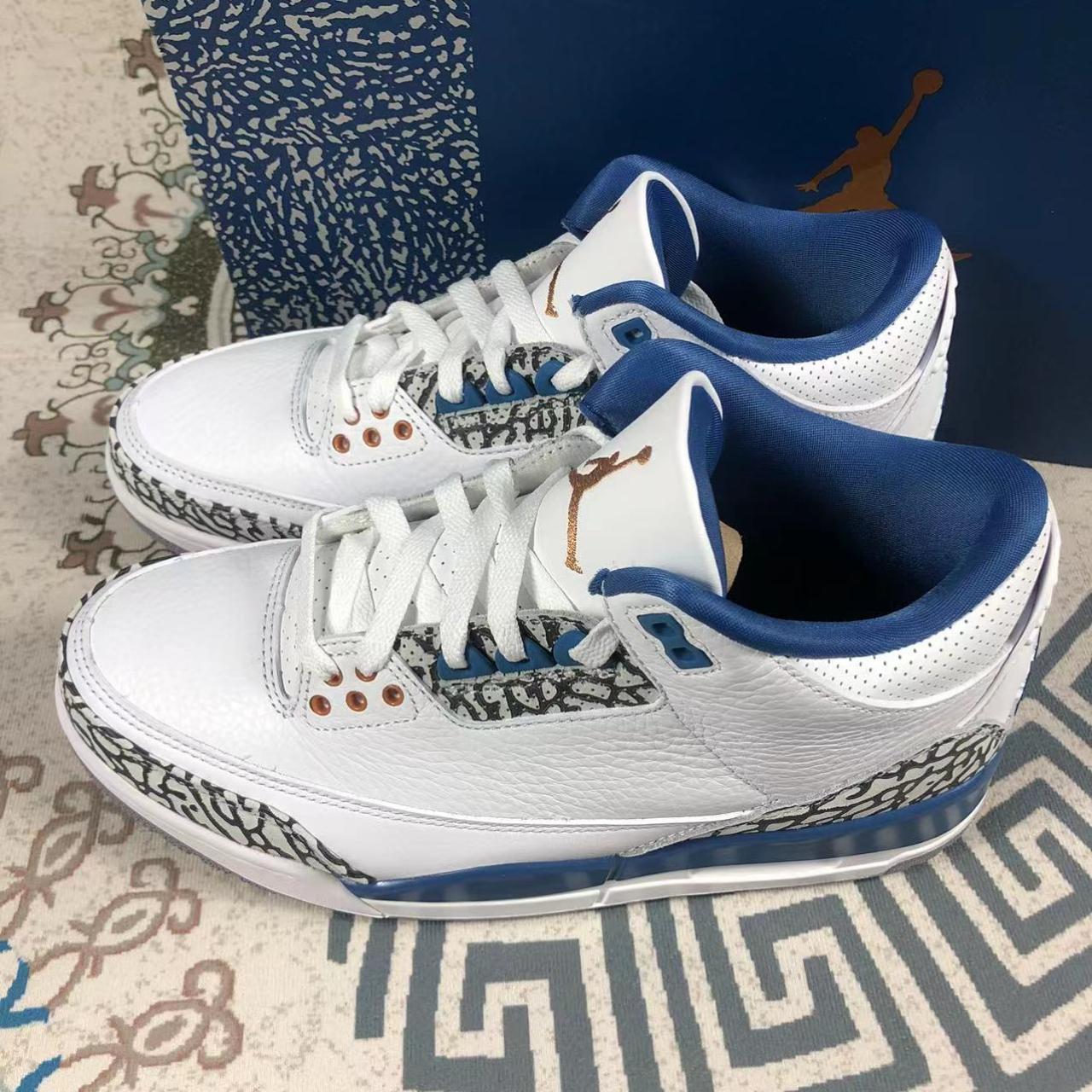 Air Jordan 3 Retro Wizards Men's Size US 8 New... - Depop