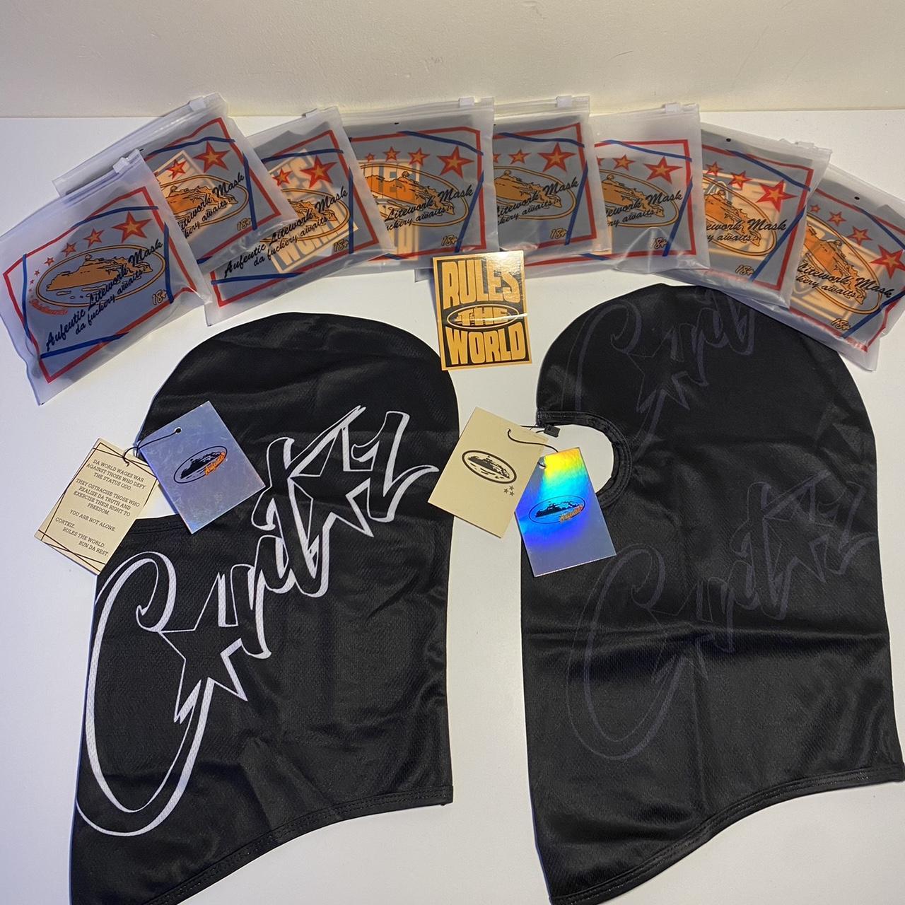 Authentic Corteiz 4Starz Lighweight Ski mask Brand... - Depop