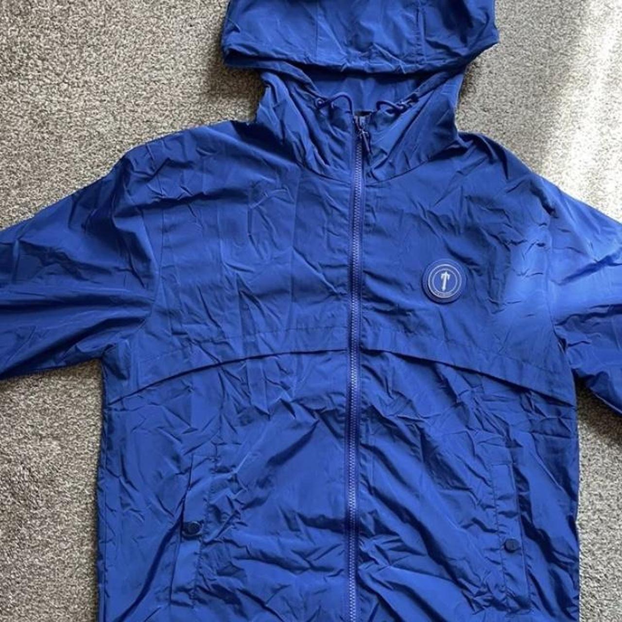 Trapstar blue windbreaker Used The pictures here... - Depop