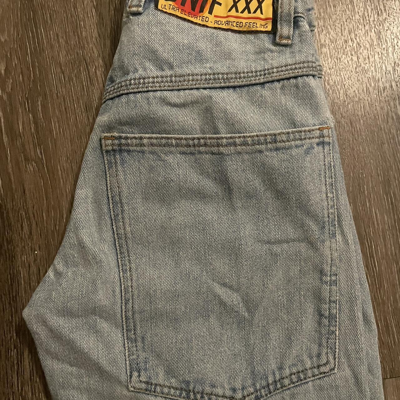 UNIF X JEANS SIZE 23, few holes but not noticeable... - Depop