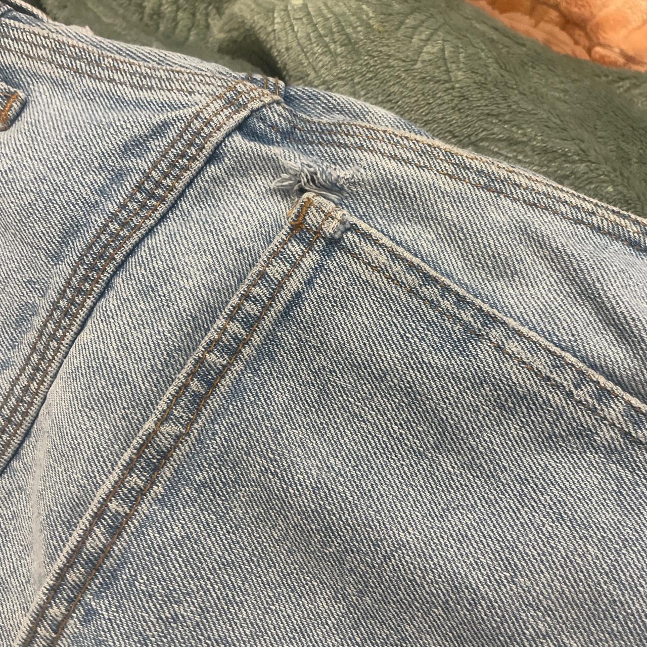 UNIF X JEANS SIZE 23, few holes but not noticeable... - Depop