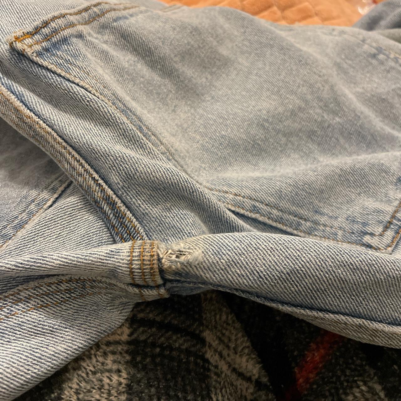 UNIF X JEANS SIZE 23, few holes but not noticeable... - Depop