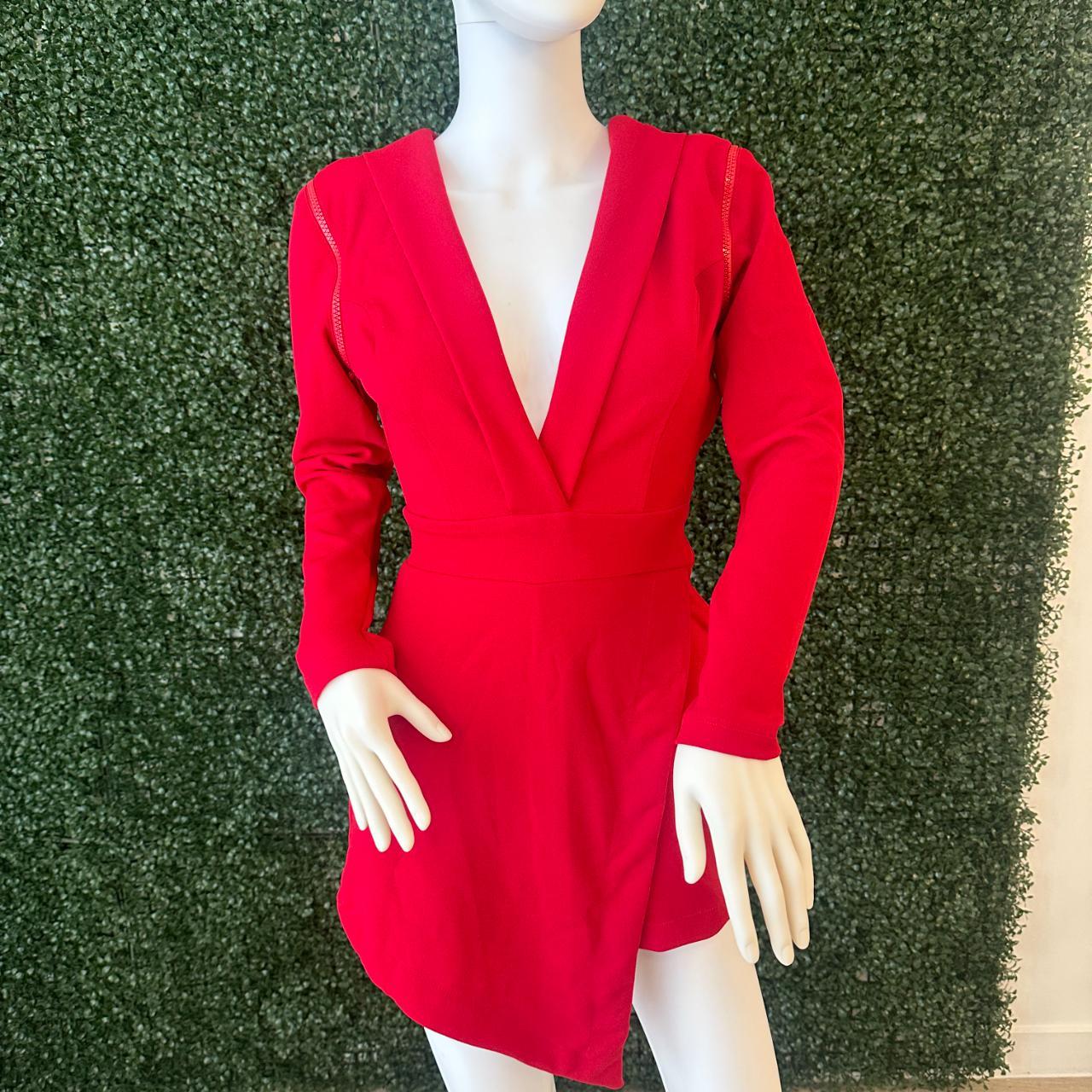 Red Romper with removable sleeves Small From Brazil - Depop