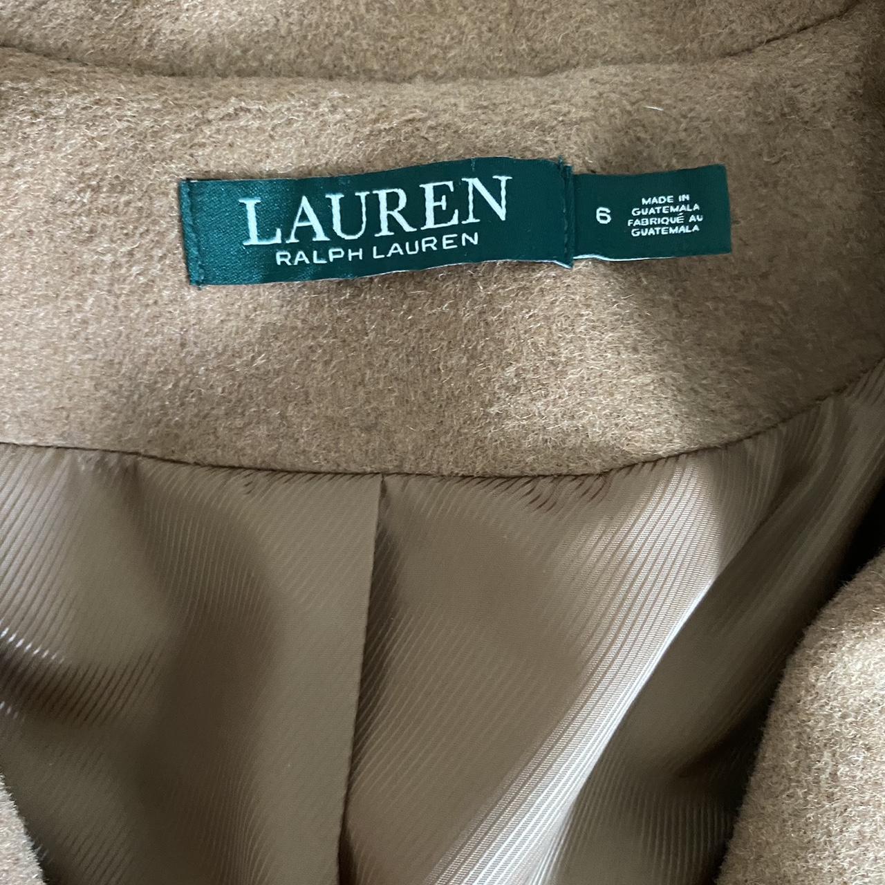 Ralph Lauren wool blend coat. This coat has never... - Depop