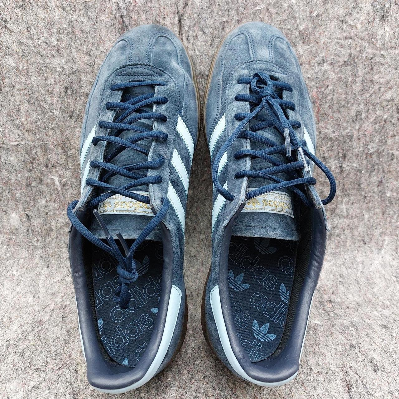 Adidas Handball Spezial Sneakers Men's Size 13 Blue... - Depop