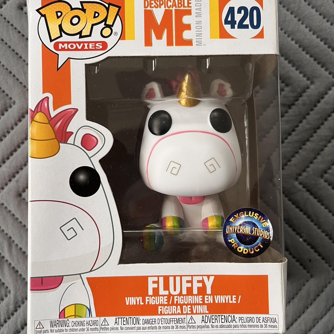 Fluffy Funko Pop Despicable Me #fluffy #unicicorn - Depop Fluffy Funko Pop Despicable Me #fluffy #unicicorn - Depop