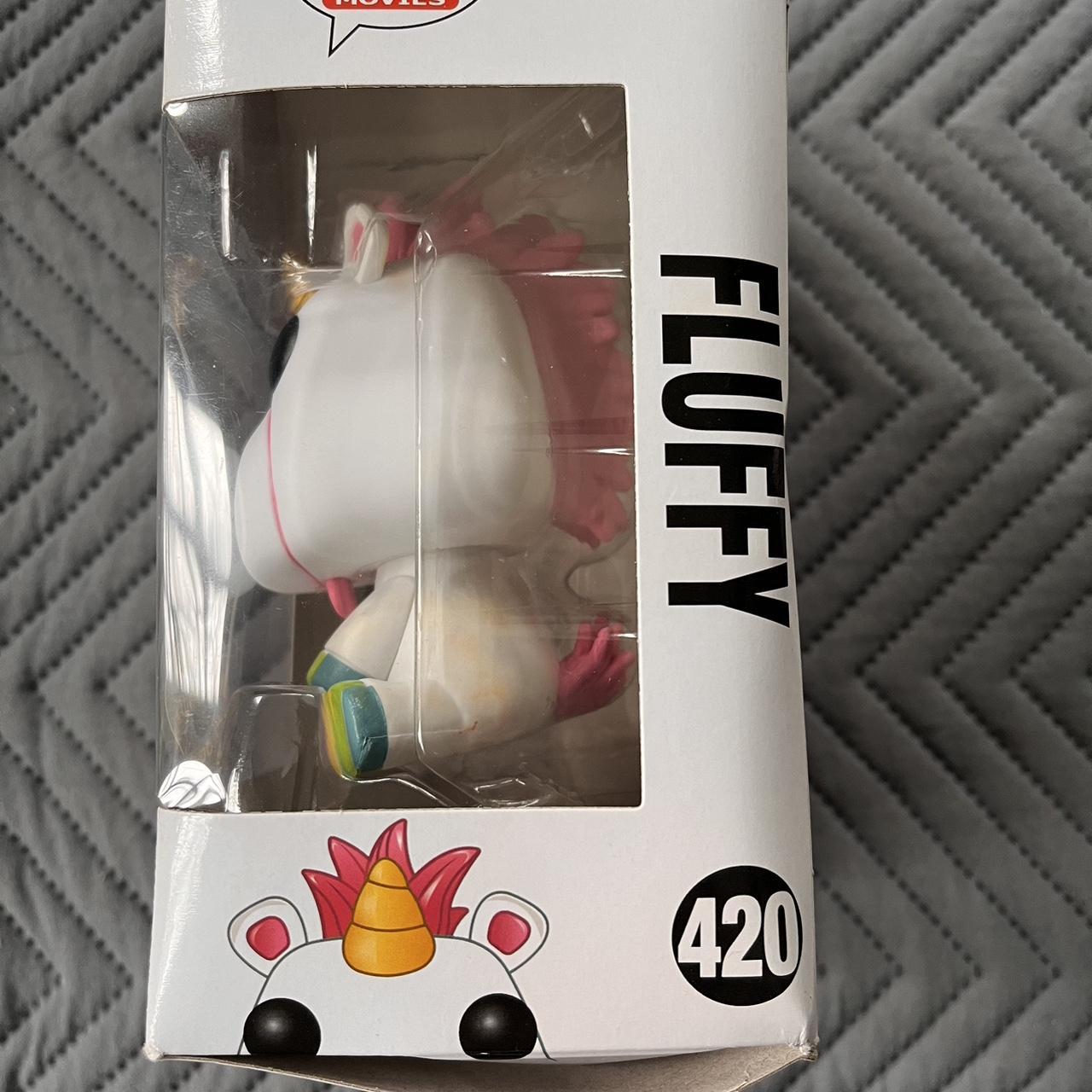 Fluffy Funko Pop Despicable Me #fluffy #unicicorn - Depop