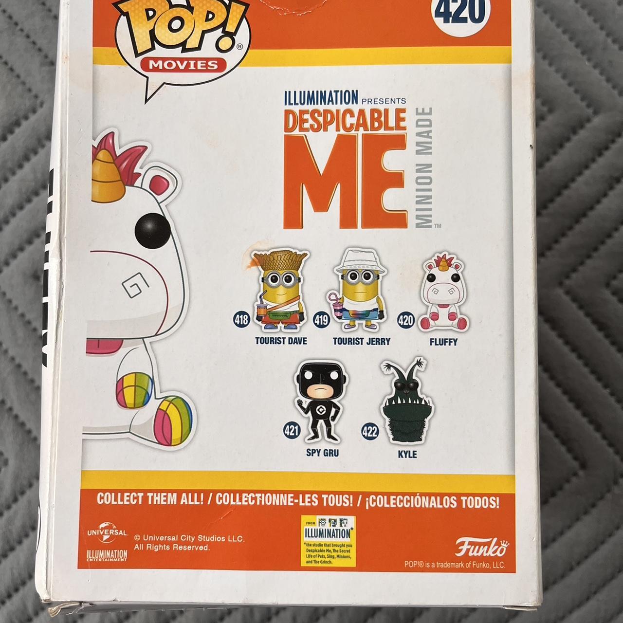 Fluffy Funko Pop Despicable Me #fluffy #unicicorn - Depop Fluffy Funko Pop Despicable Me #fluffy #unicicorn - Depop