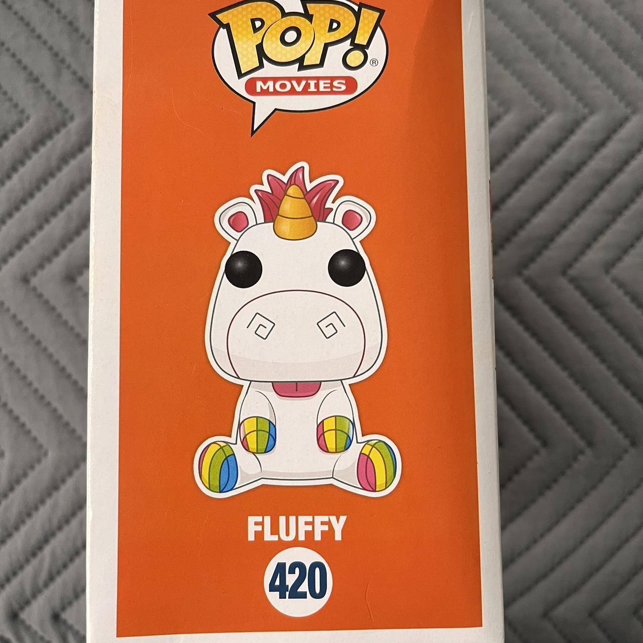 Fluffy Funko Pop Despicable Me #fluffy #unicicorn - Depop Fluffy Funko Pop Despicable Me #fluffy #unicicorn - Depop