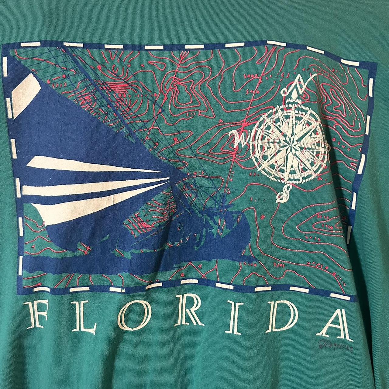 90’s Single Stitch Florida Tee in very good... - Depop