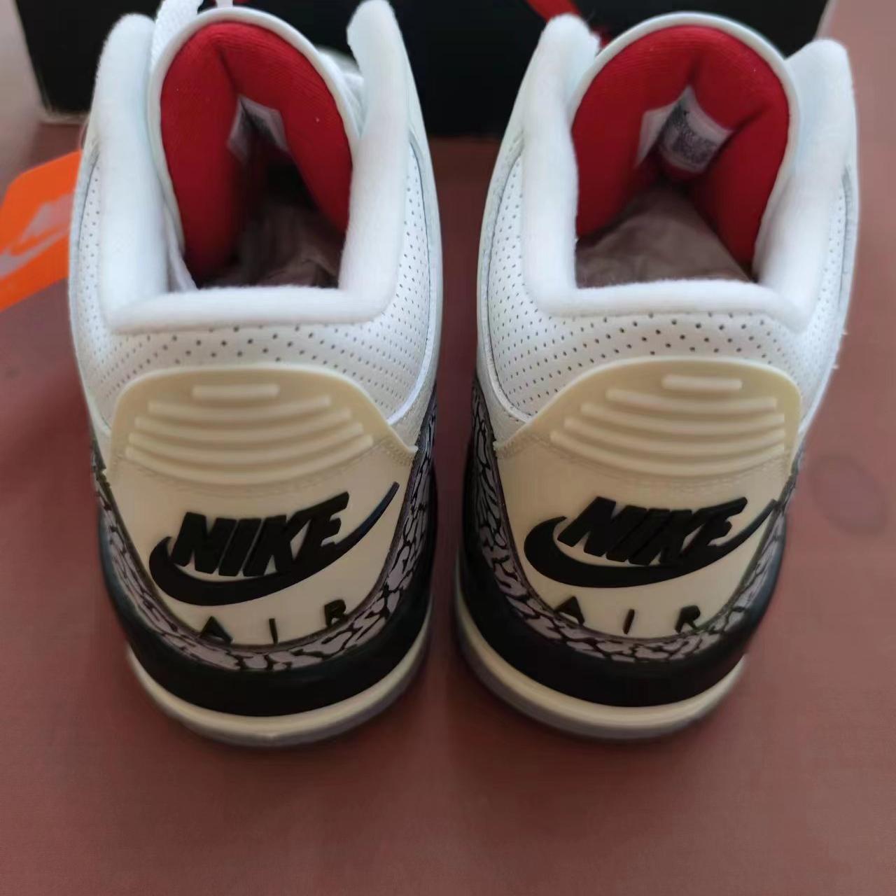 Air Jordan 3 Retro White Cement Reimagined Men's... - Depop