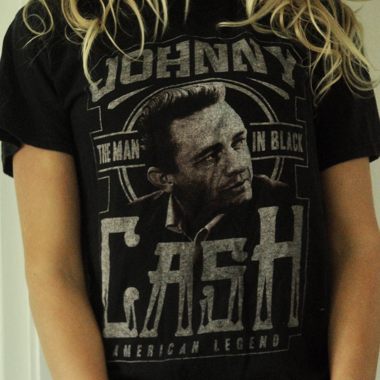 Cool black Johnny cash shirts - Depop