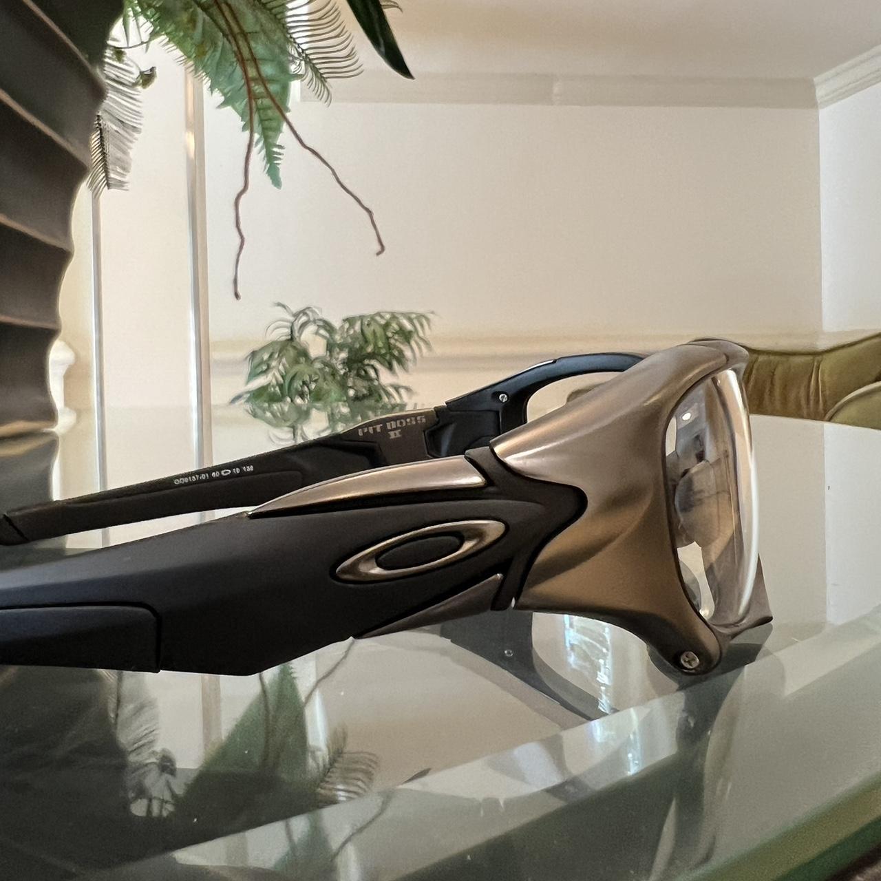 Authentic Oakley Pit Boss Vintage Sunglasses Metal... - Depop