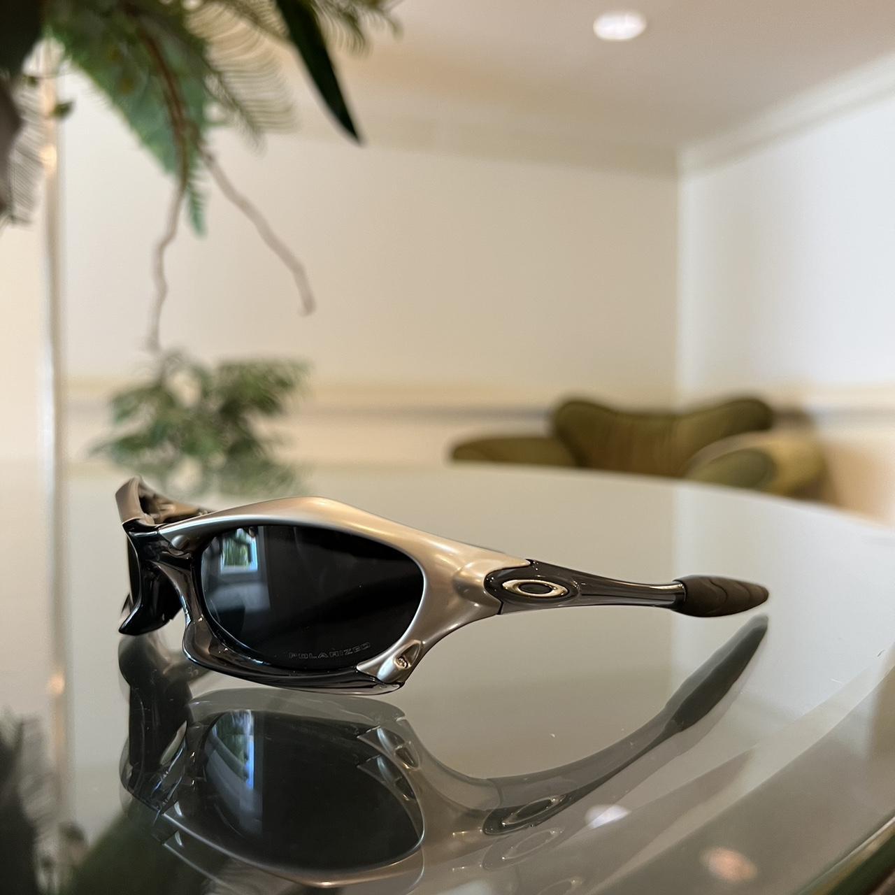 Vintage Oakley Splice Glasses Metal Frame - Depop